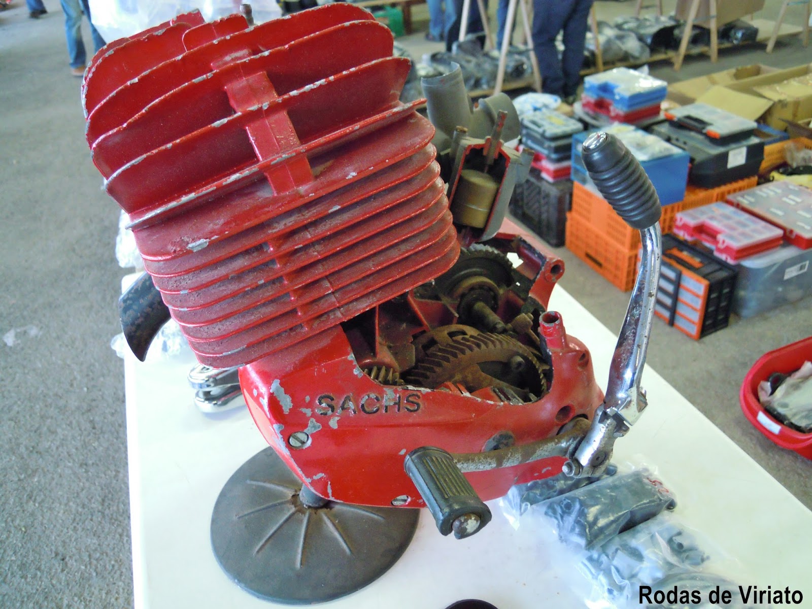 Motor Sachs em exposição - XII Automobilia Ibérica da Moita