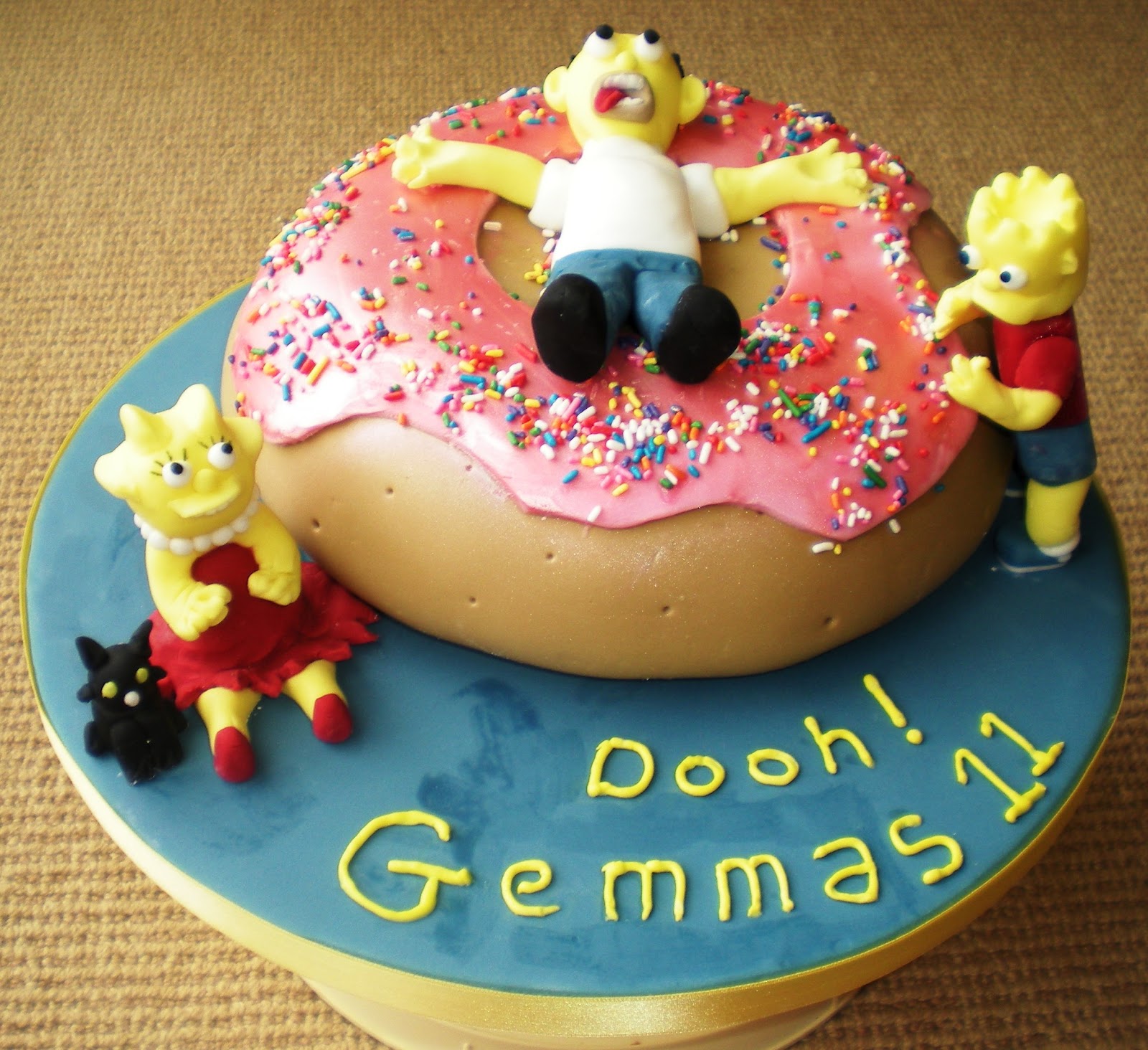 Strictly Baking: Simpsons' Cake