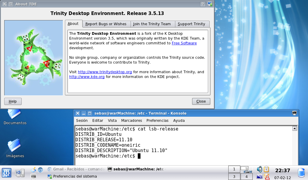El general Failure, leo tu disco duro: Trinity Desktop Environment: El ...