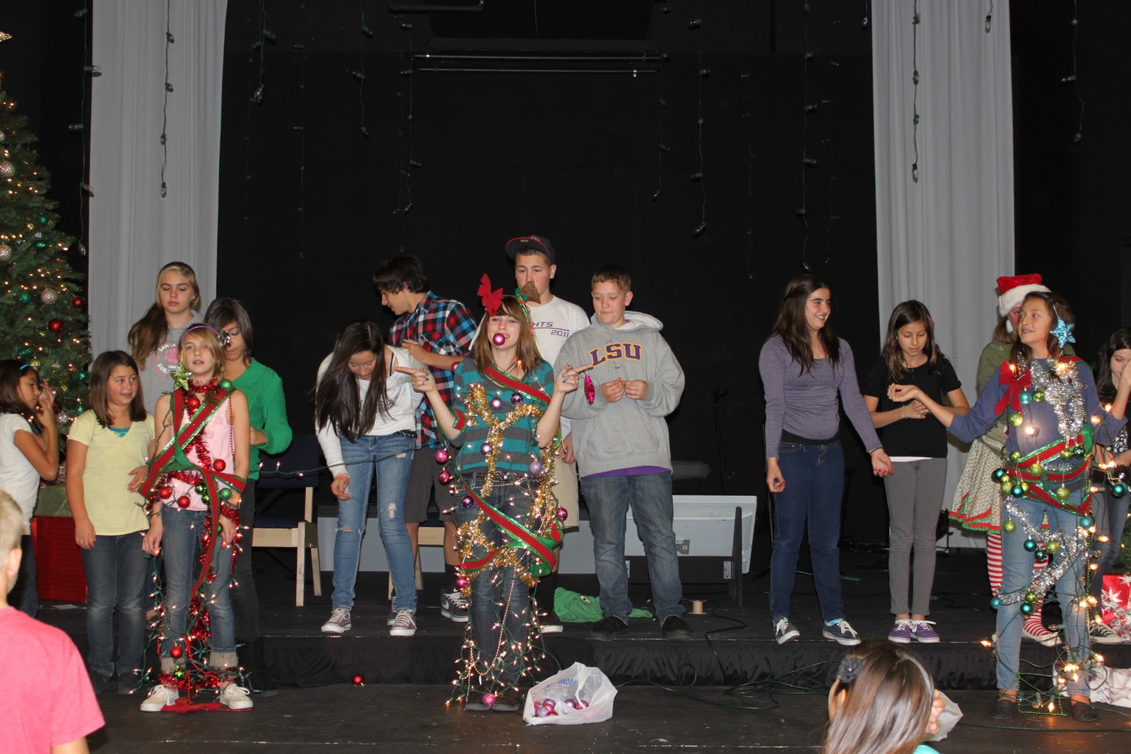 Kevin Mahaffy, Jr.'s Blog: Christmas Party Middle School Style ... Wild ...