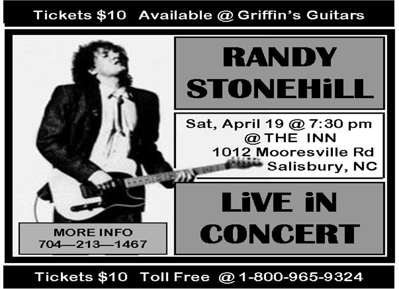 GuiTarHeel Music: Randy Stonehill in Salisbury