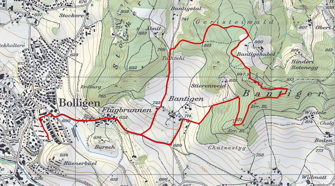 Wanderbare Geschichten: Bantiger - eine Première