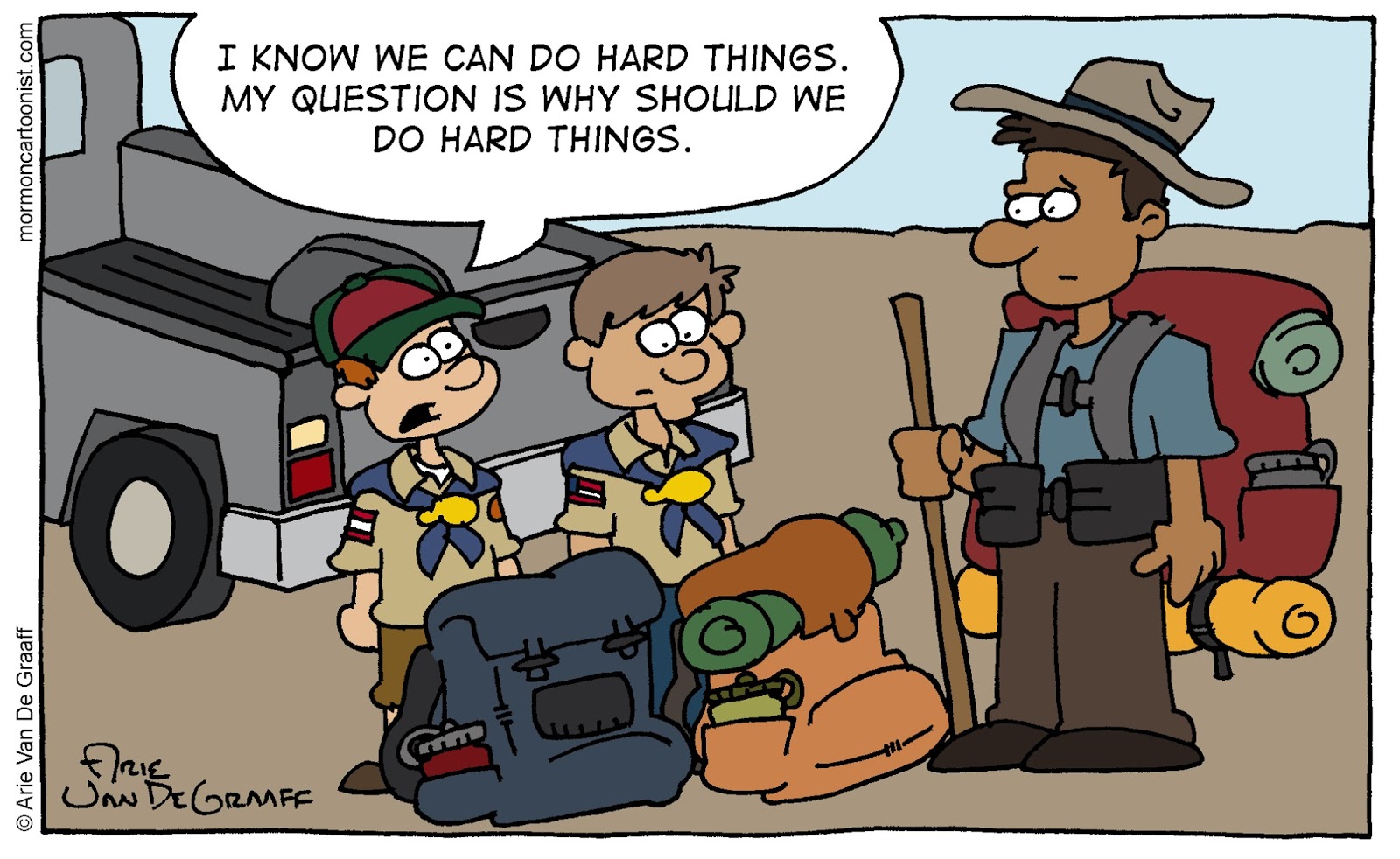 Ward Cartoonist: Hard Things