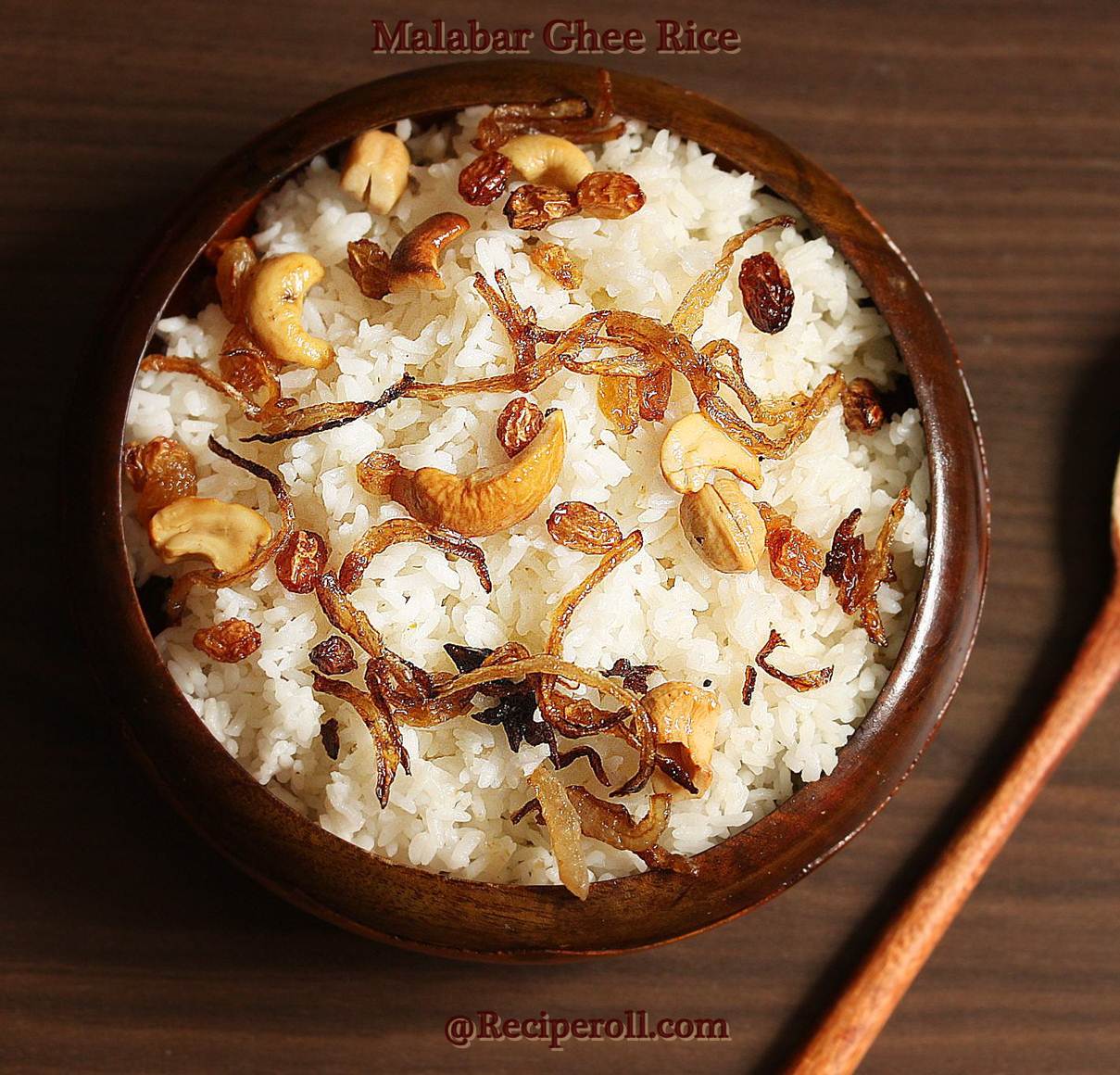 Basic Malabar Ghee Rice / Naichoru