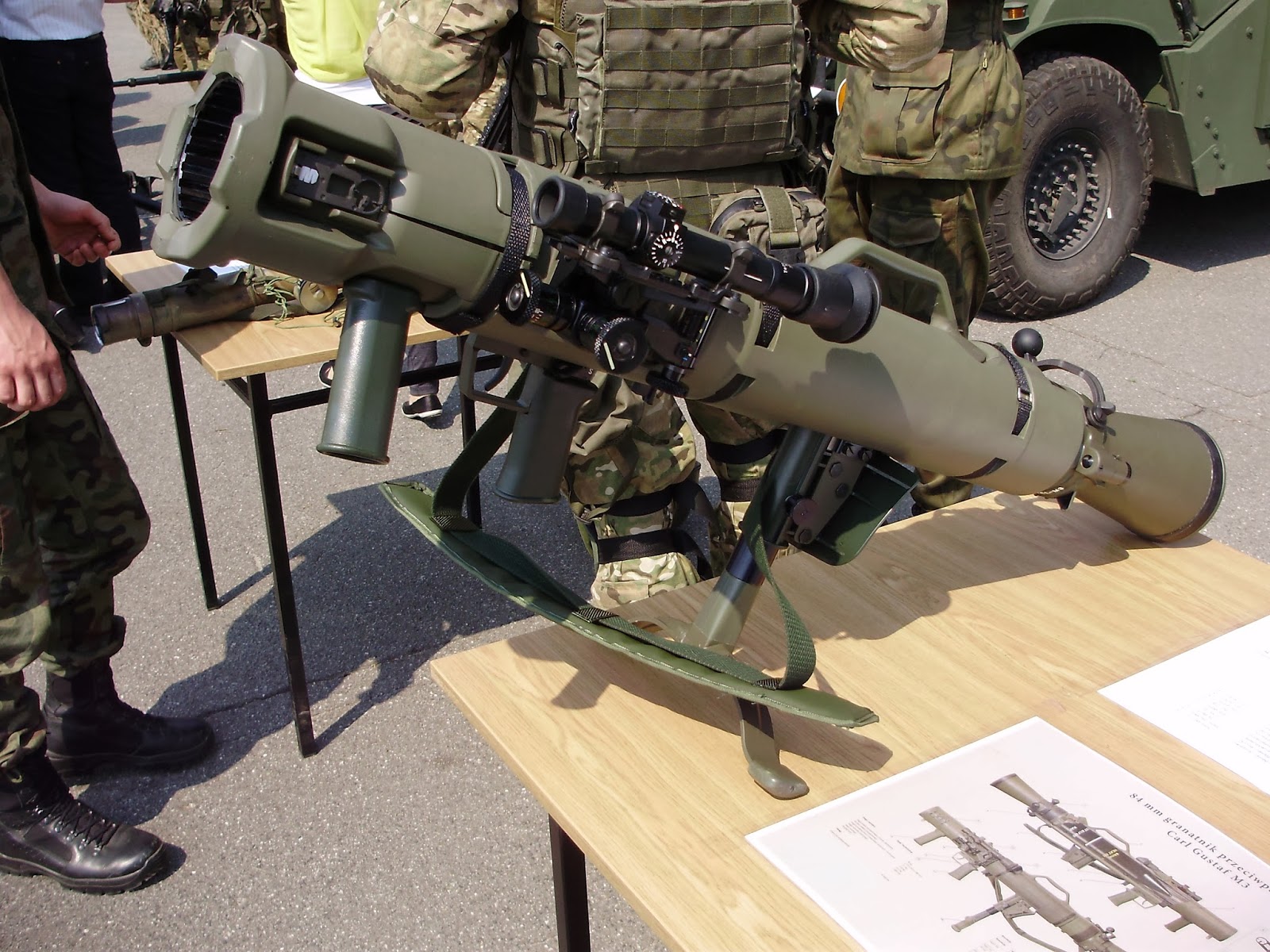 Blog Antona: Carl Gustav M3 in Polish Army