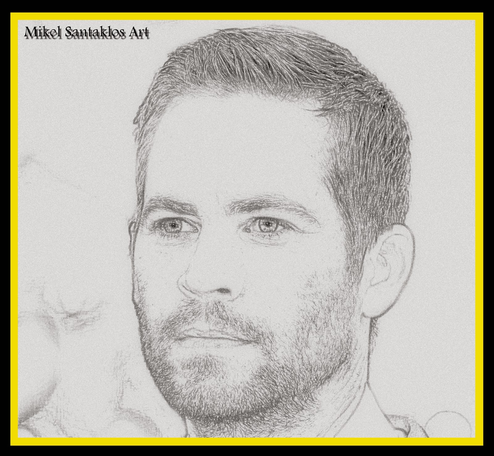 Mikel Santaklos Art : Paul Walker ~ MIKEL SANTAKLOS Art Collection