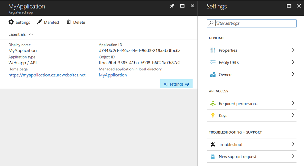 Master In Aspnet And Sql Creating Azure Ad App Registration With Powershell Step1 And Step2 0811