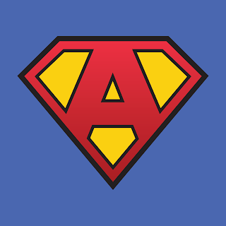 Superman Letter. Letras de Superman. - Oh my Alfabetos!