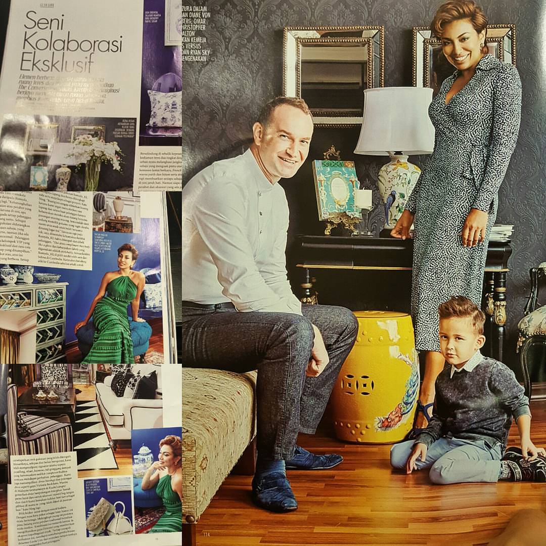 BAPAK HANDSOME GILERR!! Inilah 7 foto terkini wajah anak Ning Baizura ...