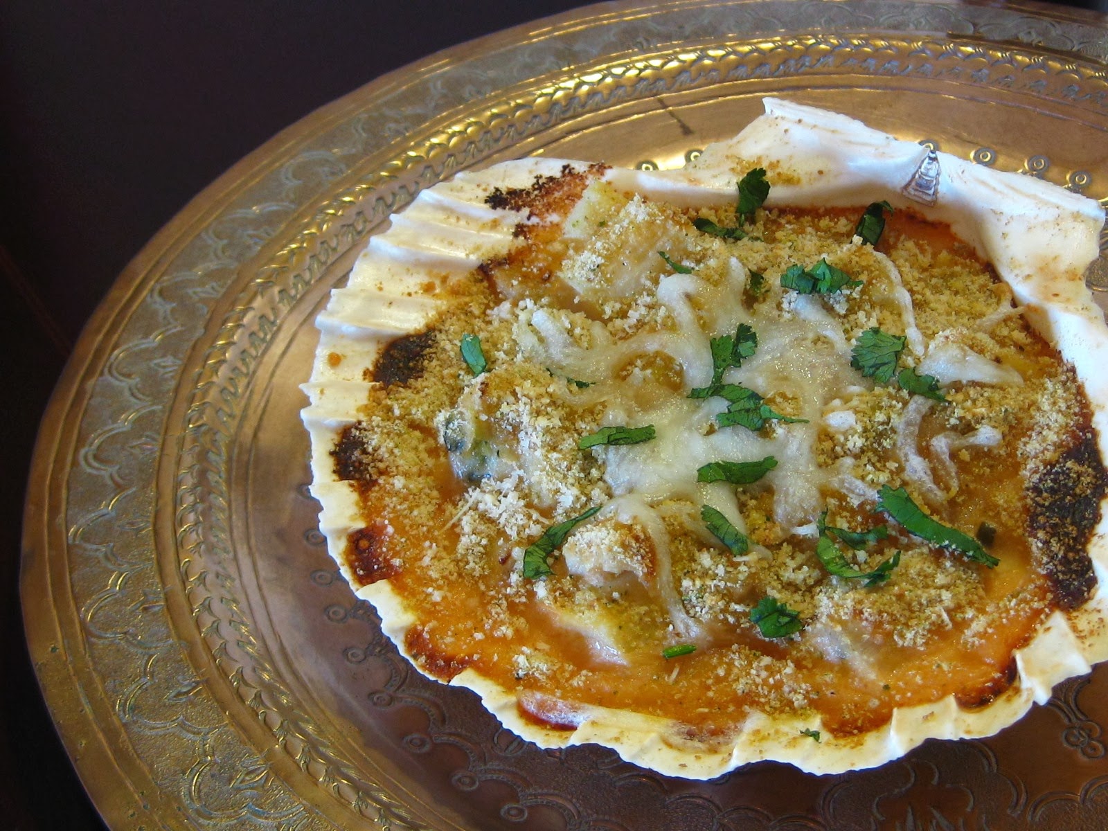 delilicias: Conchas de vieira recheadas