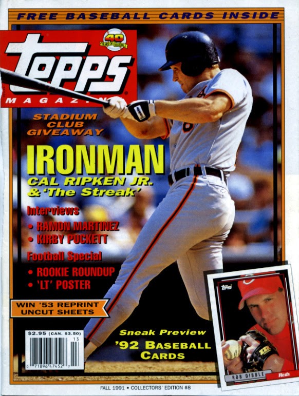 Capewood's Collections: 1991 Topps Magazine