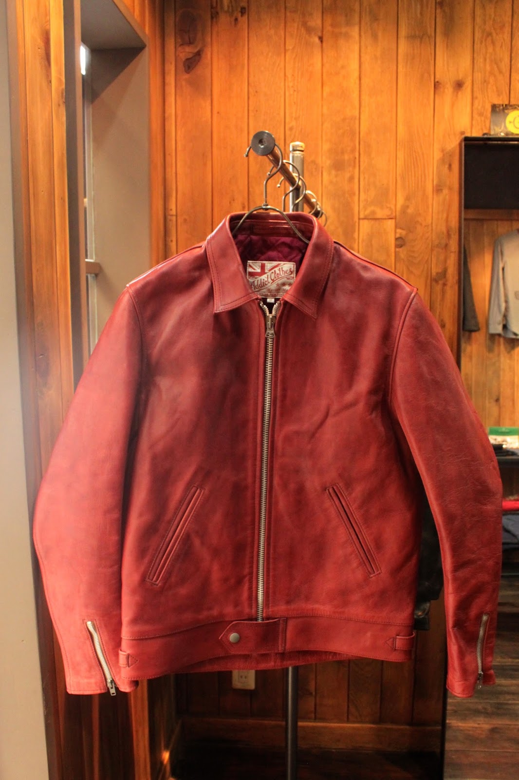 keel blog: ADDICT CLOTHES AD-01 HORSEHIDE入荷！