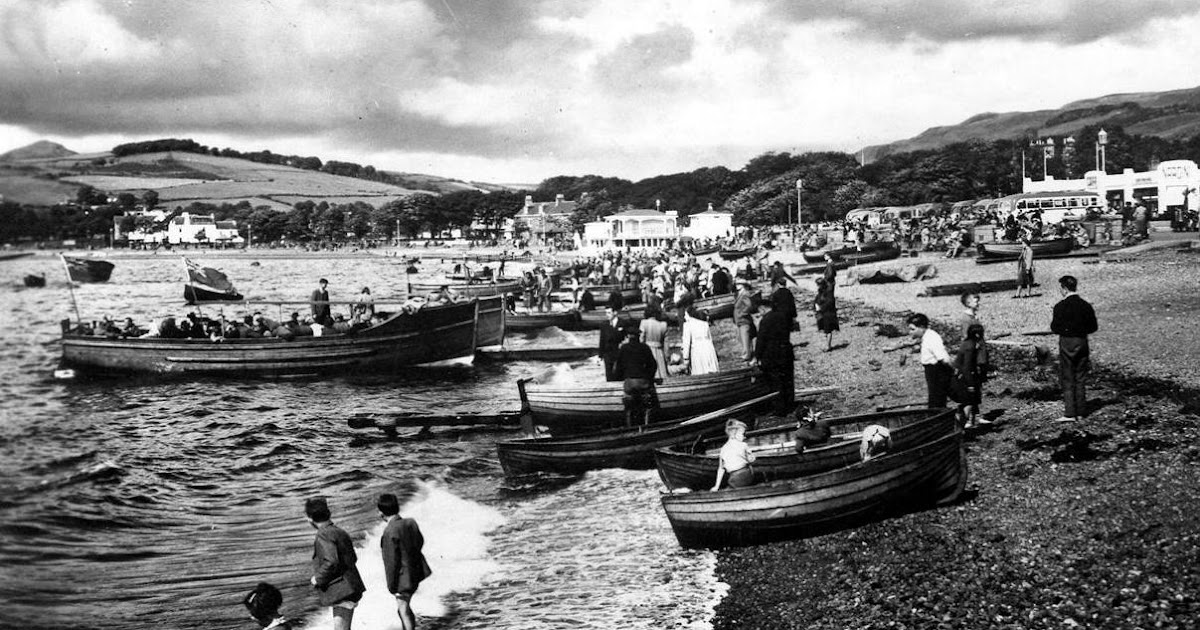 Tour Scotland Photographs: Old Photographs Largs Ayrshire Scotland
