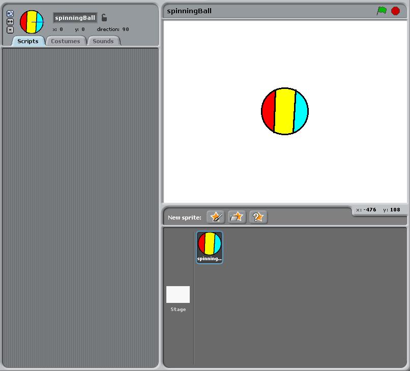 Spinning Ball « Scratch Resources