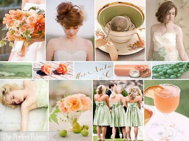 Vintage & Lace Weddings: Spring Color Inspiration: Peach!