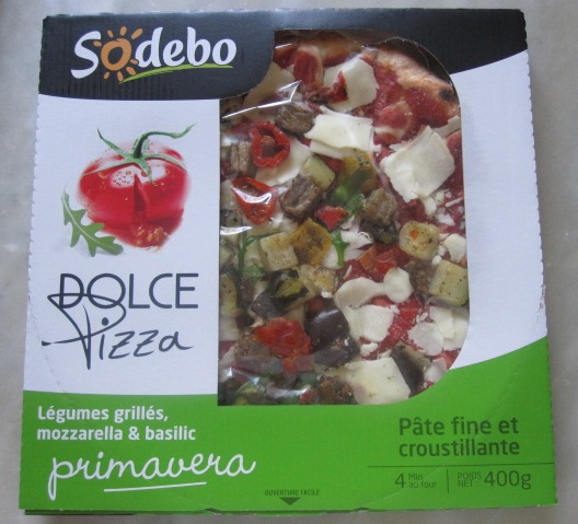 Suggestion de Présentation: Dolce Pizza Primavera (400 g) Sodebo