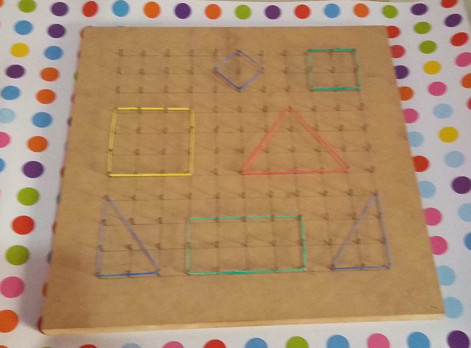 Didáctica de la Matemática: GEOPLANO