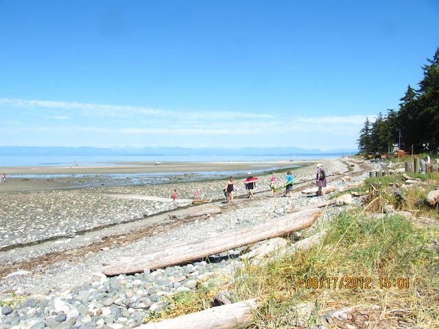 The Comox Valley - A Pictorial View: Town of Comox - Beaches