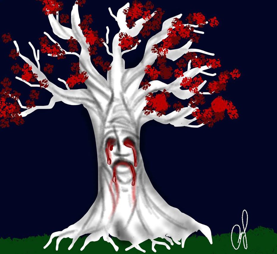 Game Of Thrones : Weirwood Tree Fan Art