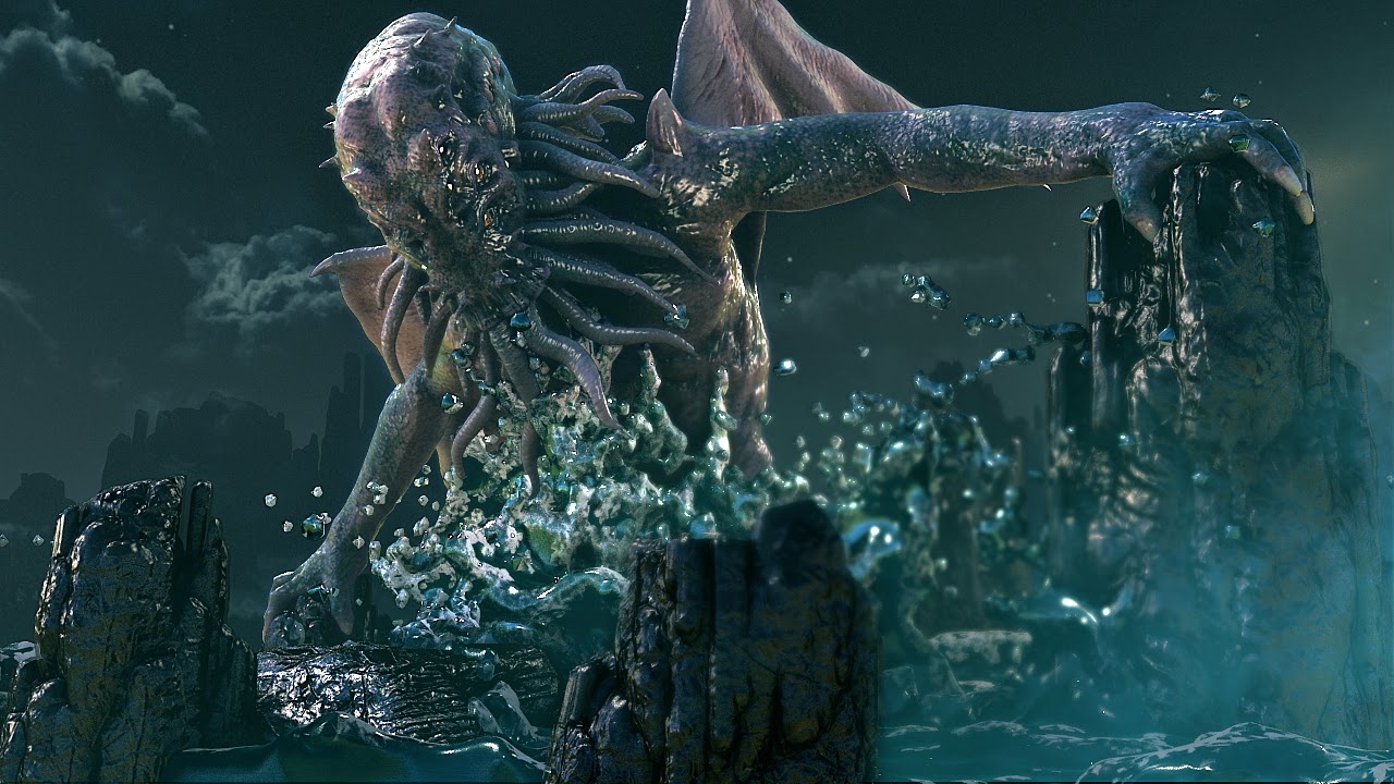 My Art Dump: Cthulhu Rising