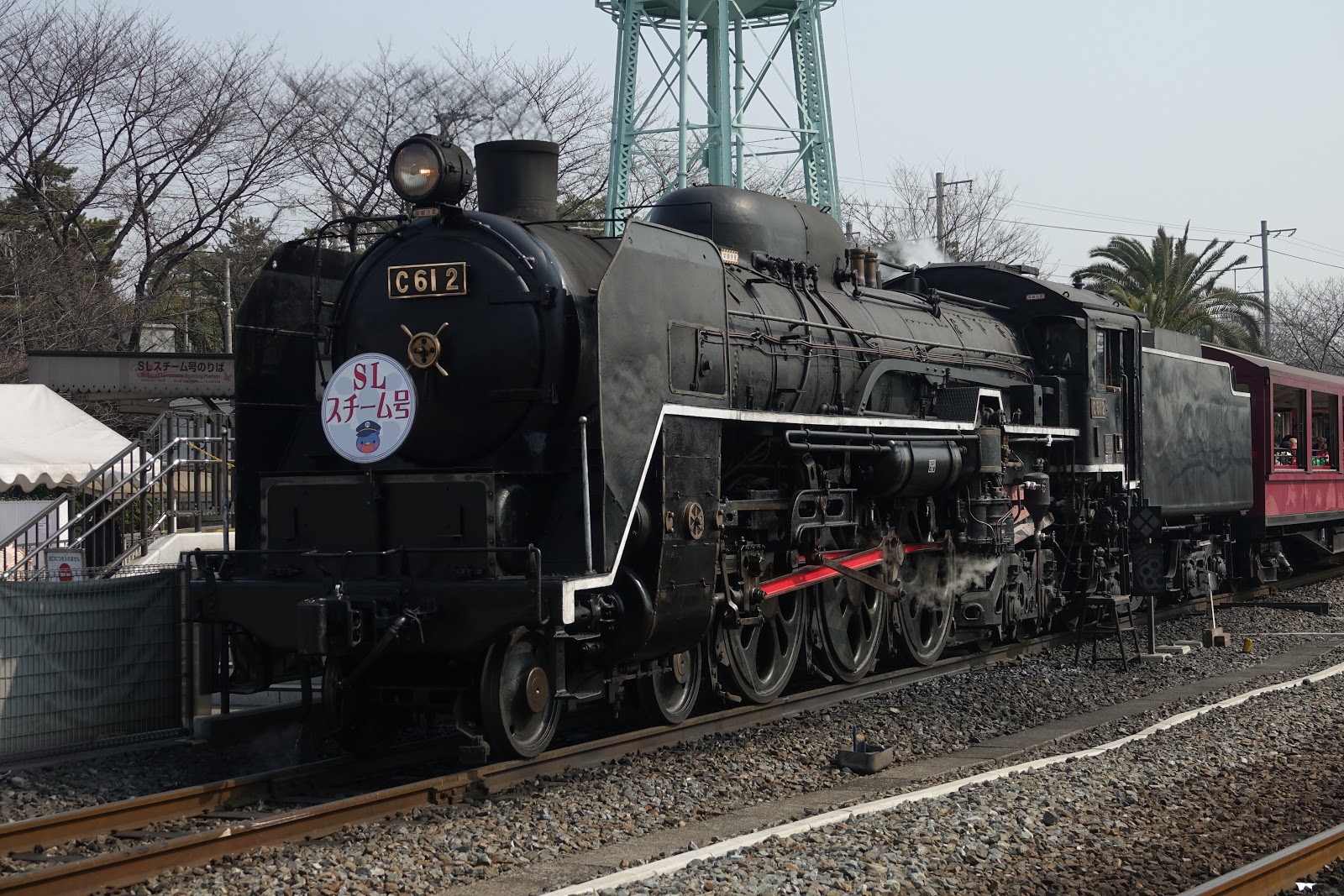 Blair's 鐵道攝影: JR西日本 国鉄C61形蒸気機関車 C61-2