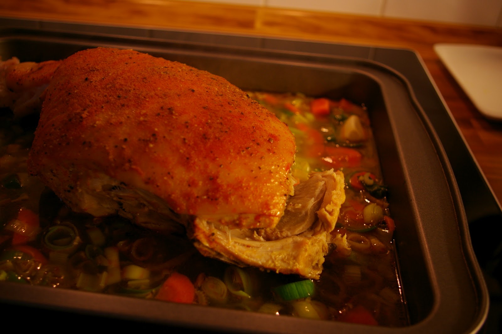 Leto's Passion: Slow-Roasted Leg of Suckling Pig