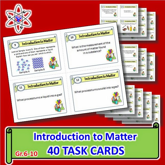 TangstarScience: Chemistry Task Cards