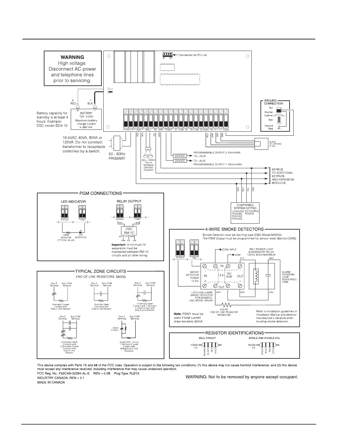 Rapid Electronic: Alarme DSC PC585 - configuração e instalação