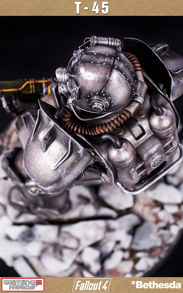 Fallout 4 - T-45 Regular Statue & Exclusive Statue 1/4 (Gaming Heads)