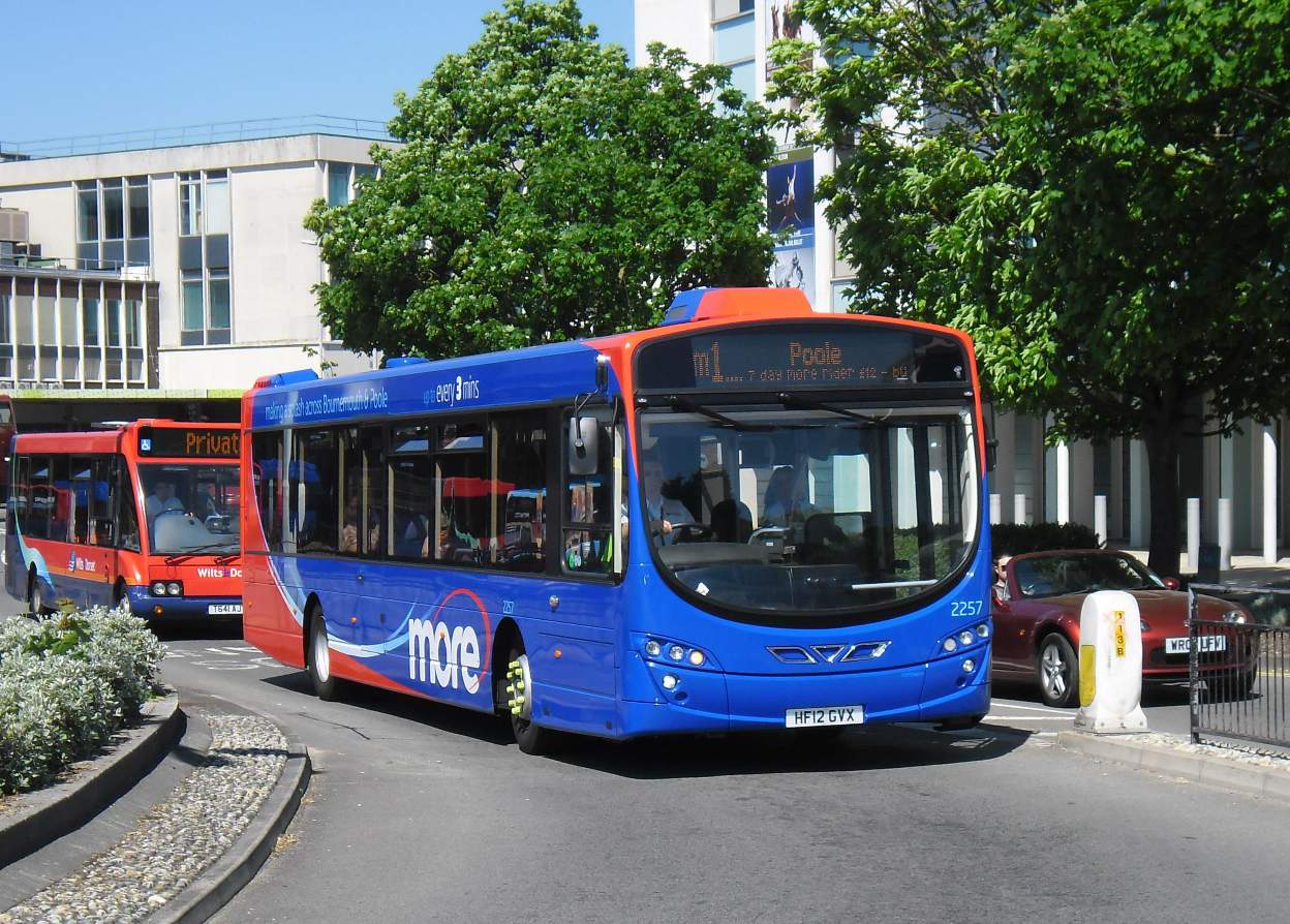 Southern England Bus Scene: New Bournemouth - Poole Volvos