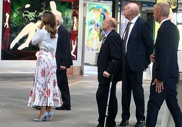 Crown Princess Mary attended the opening of new Holmegaard Museum