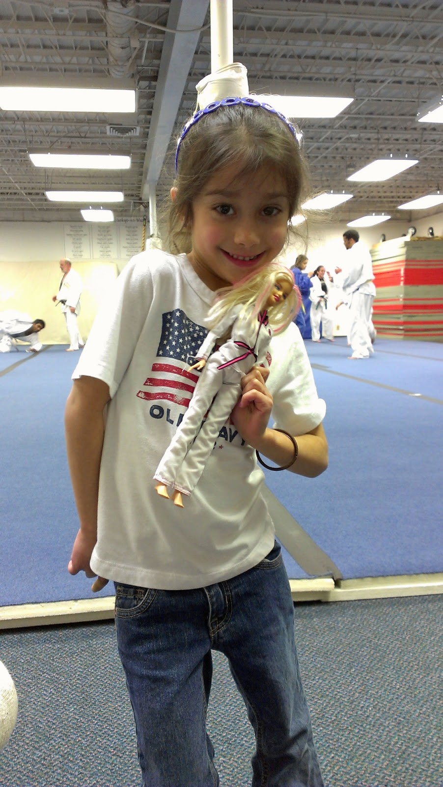 Annah's Corner: At Judo with Judo Barbie