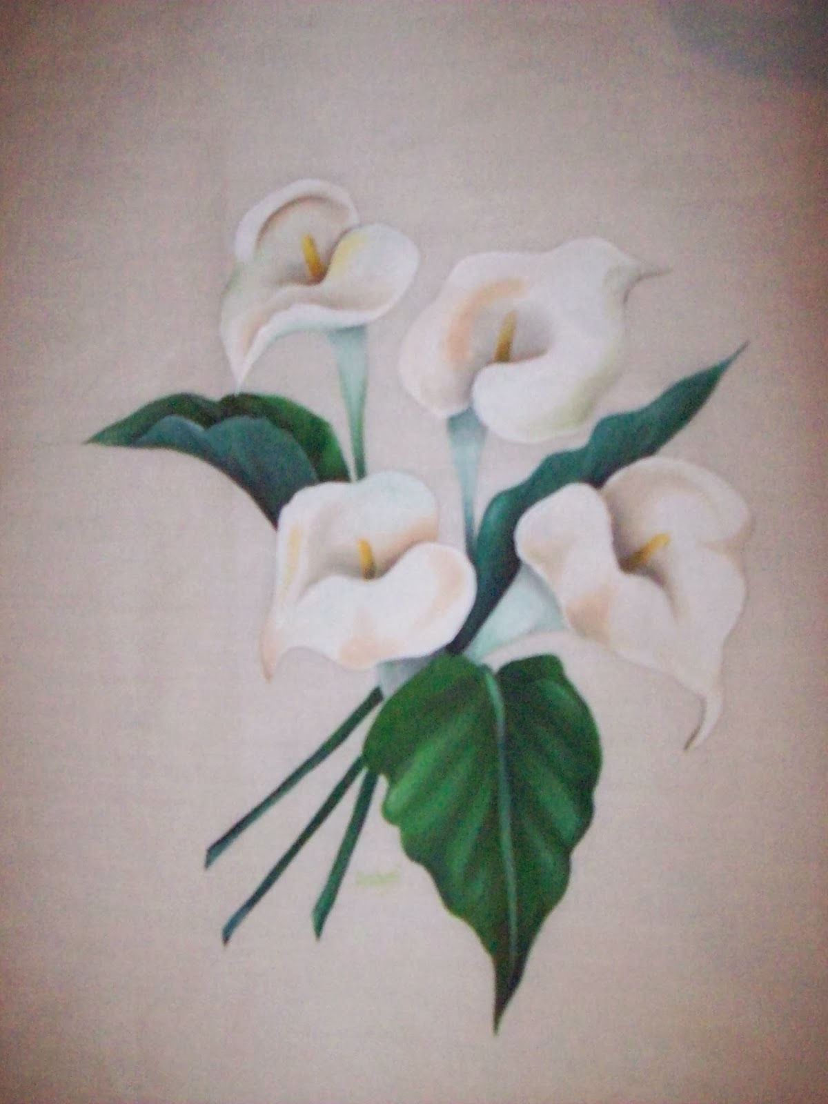 Araceli Bernárdez. Pinturas: Pintura sobre tela ♥