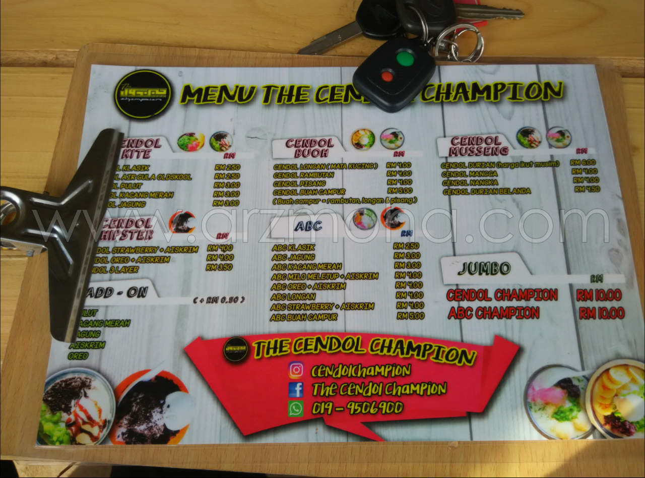 The Cendol Champion | Cendol Menarik Di Wakaf Tengah Kuala Terengganu