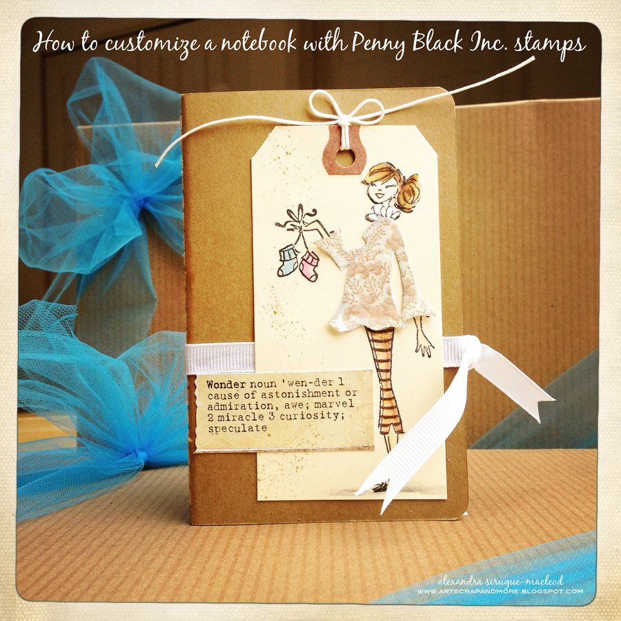 alexandra’s Sunday scrapbooking – How to customize a Notebook with PB ...