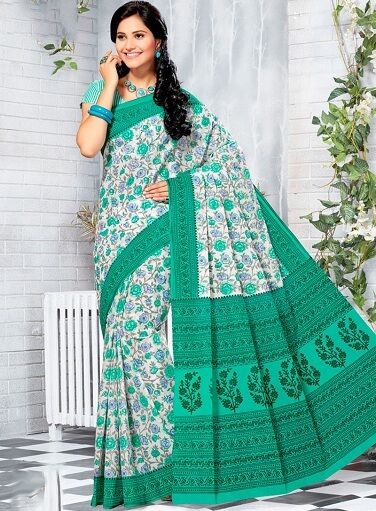 15 Attractive Designer Printed Sarees For The Modern Look In 2019