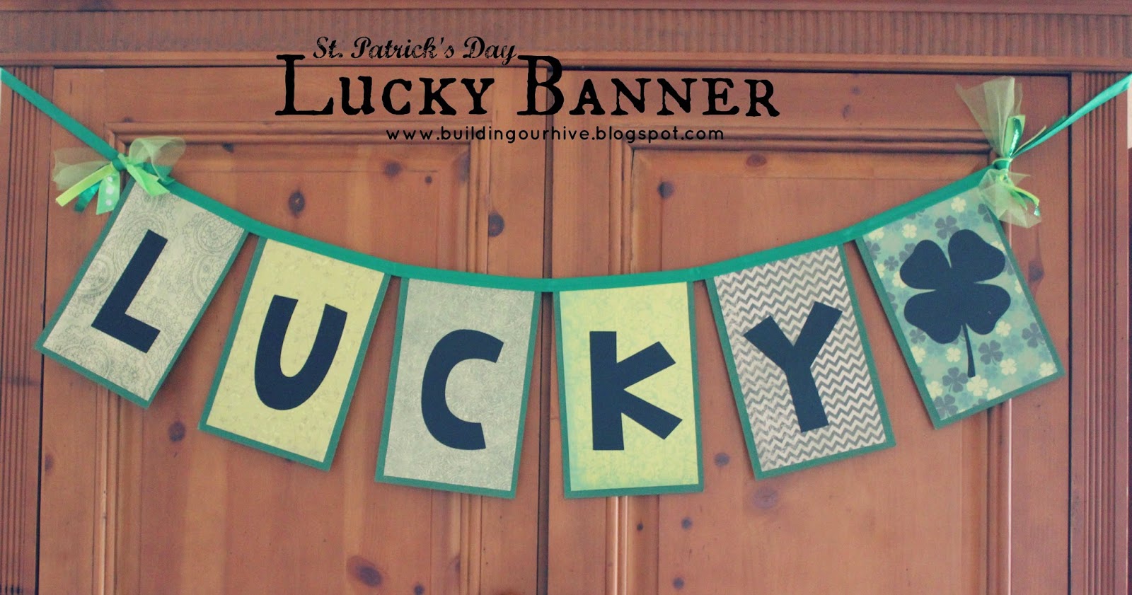 St. Patrick's Day LUCKY BANNER