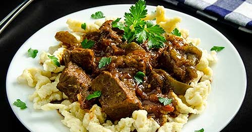 Kitchen Riffs: Hungarian Beef Paprika Stew
