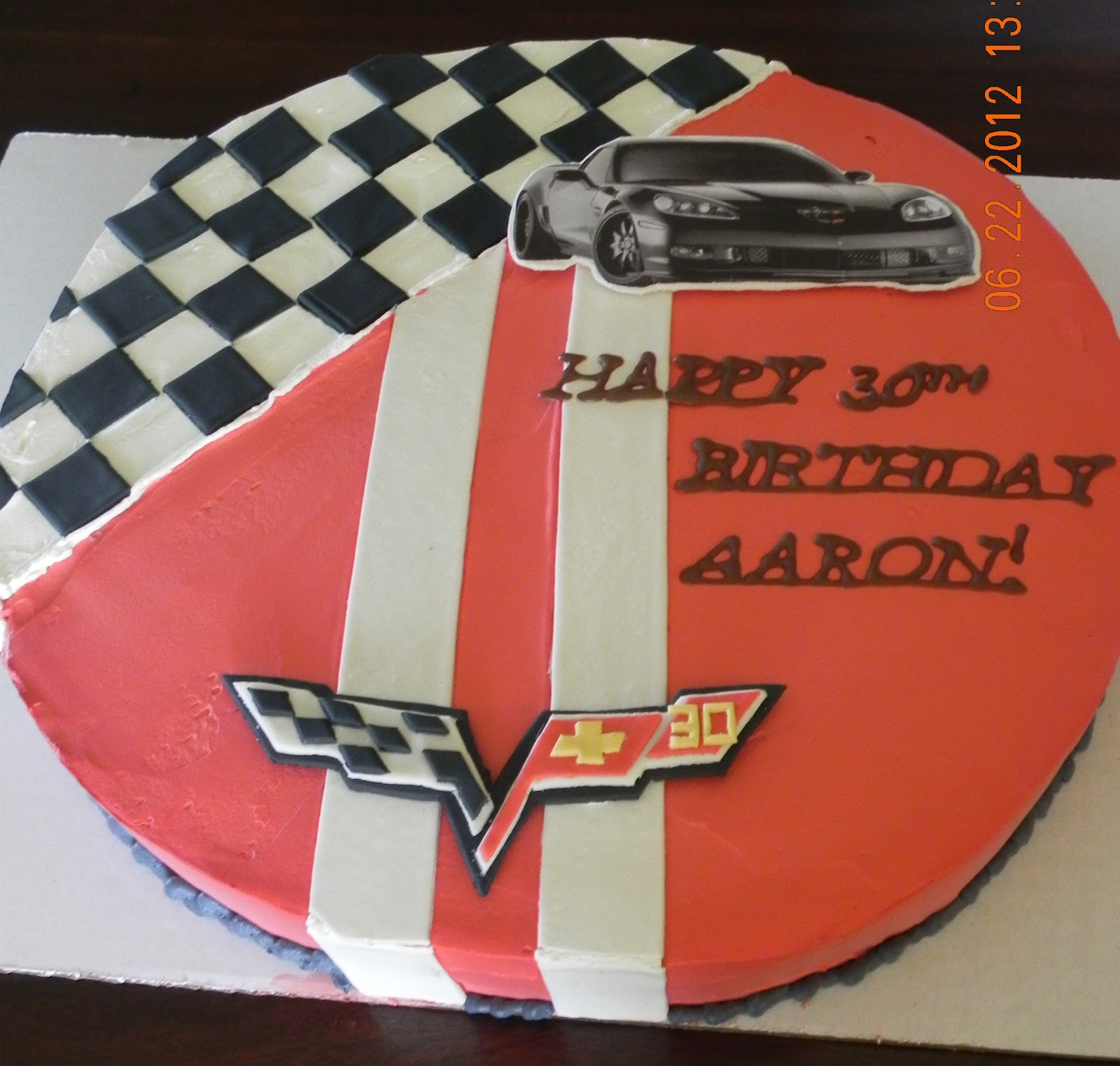 Tabby's Cakes and Goodies: Corvette Cake