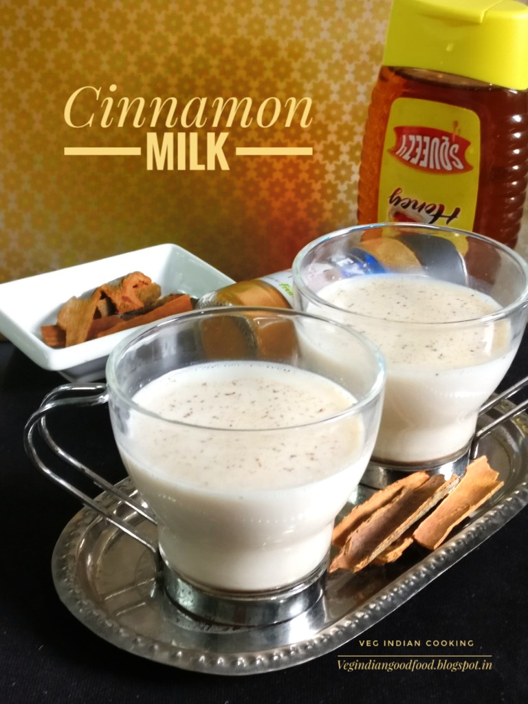 Veg Indian Cooking: Cinnamon Milk