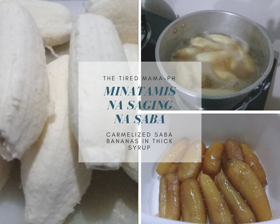 Minatamis na Saging na Saba Recipe and Health Benefits of Bananas