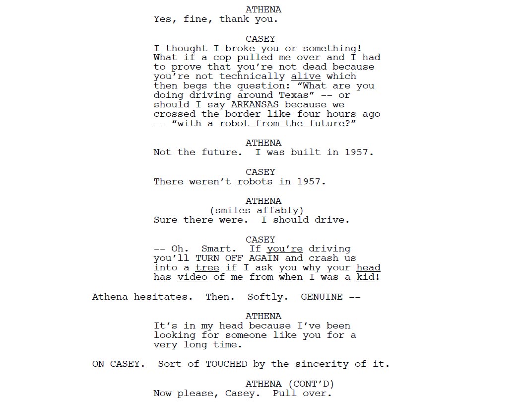 Everything We Learned from the TOMORROWLAND Screenplay ~ Tomorrowland Times