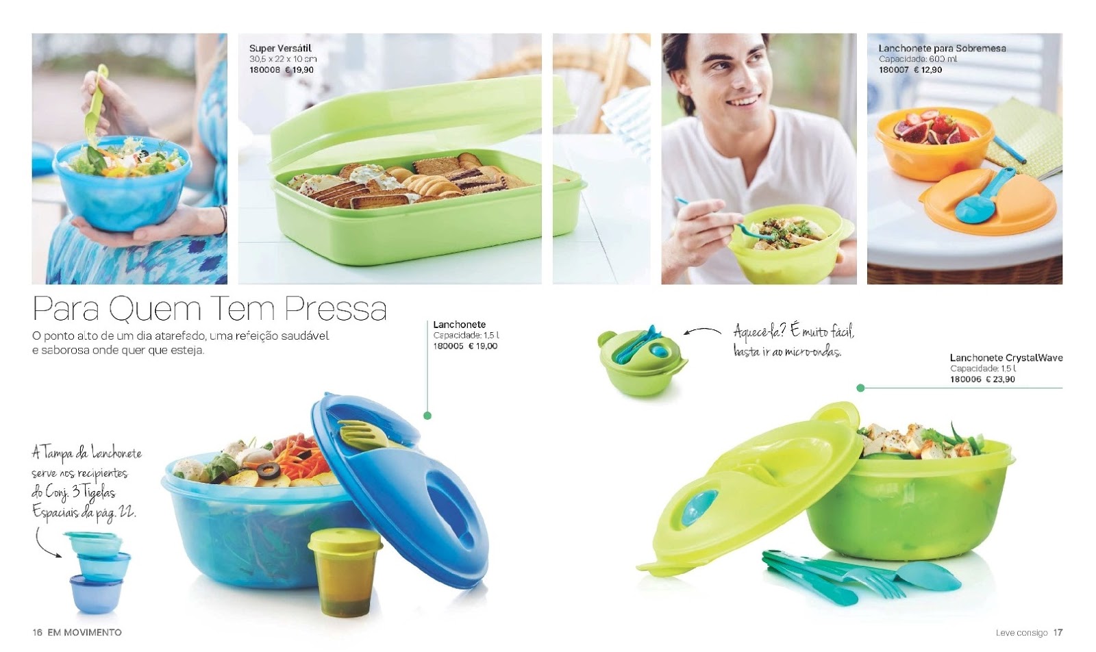 CATÁLOGO GERAL VERÃO 2016 TUPPERWARE | T&W em Promoção
