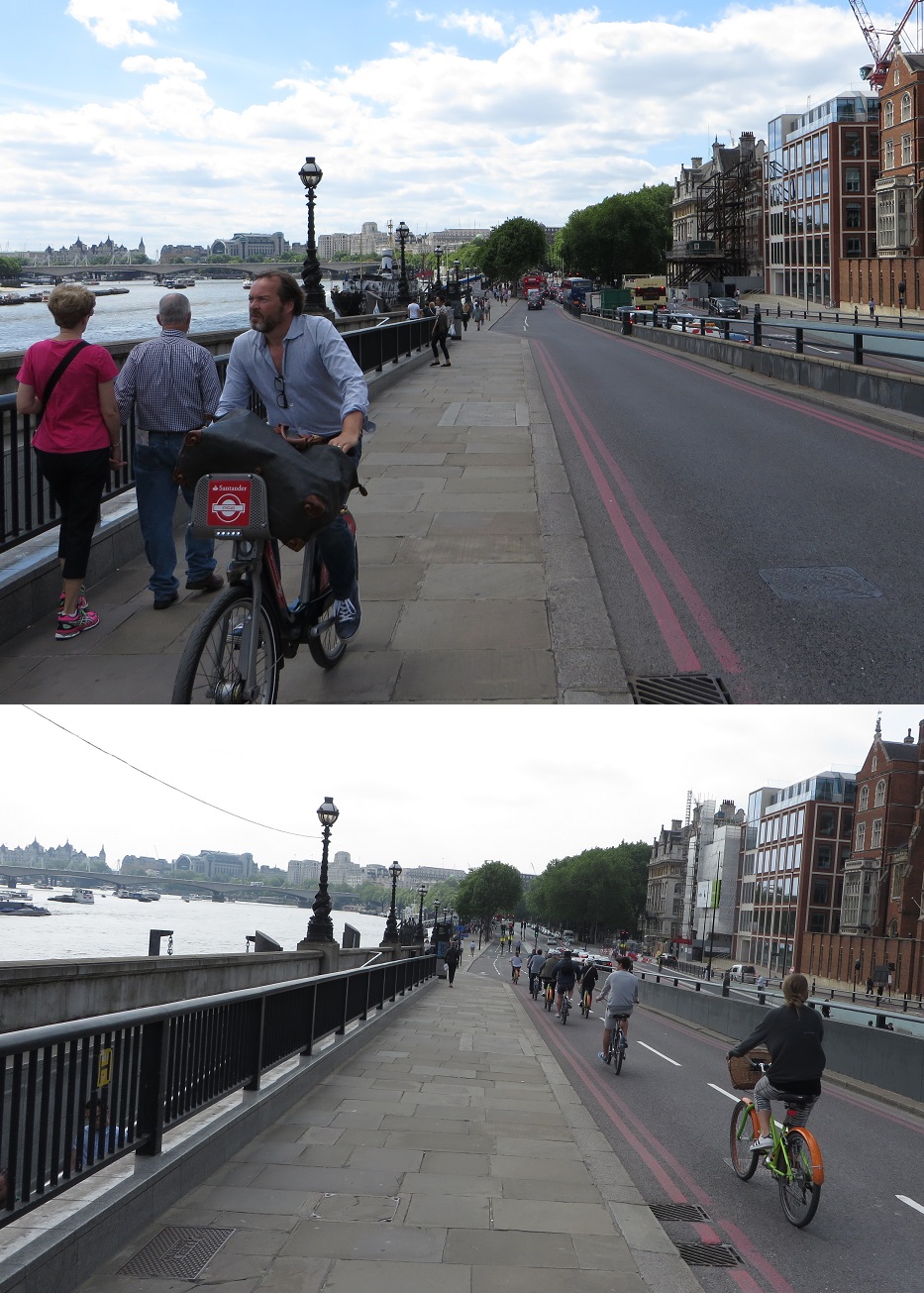 Hackney cyclist: The new East - West Cycle Superhighway in London ...