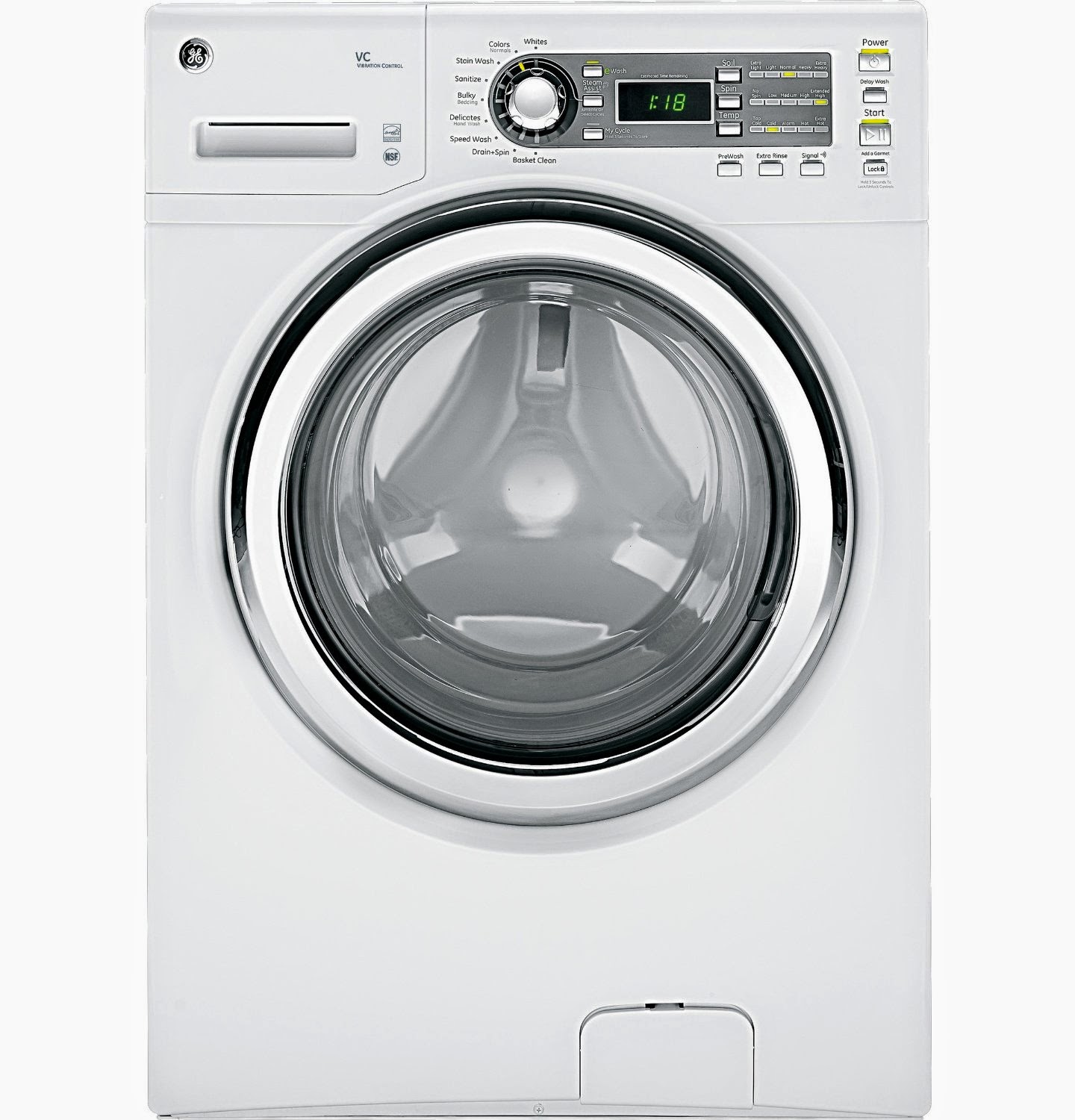 ge front load washer
