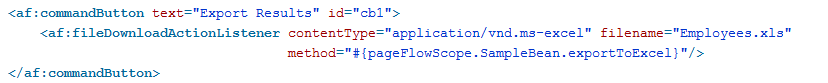 Middleware Techincal Issue Resolution: ADF : Export to Excel ... Middleware Techincal Issue Resolution: ADF : Export to Excel ...
