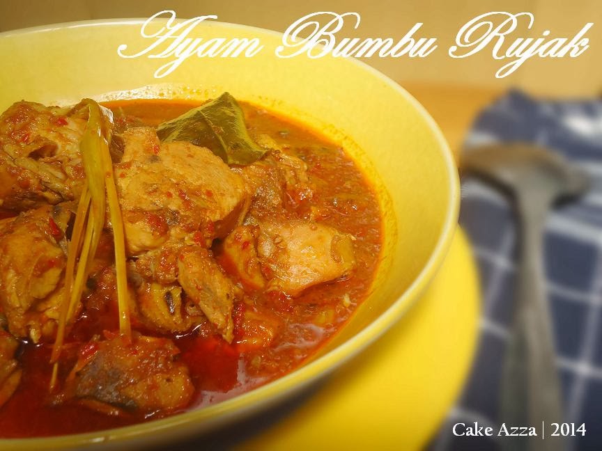CAKE AZZA: Ayam Bumbu Rujak