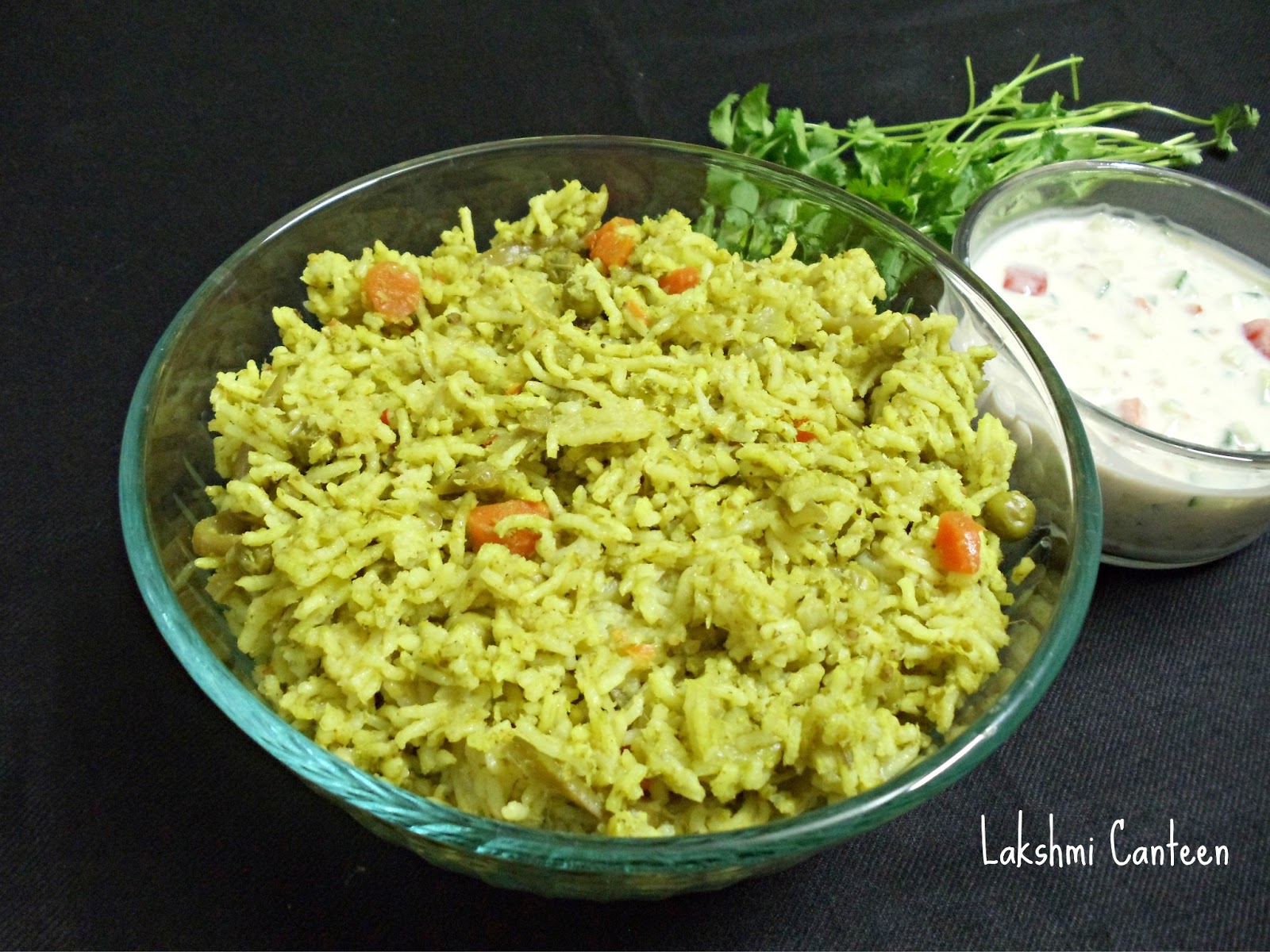 Lakshmi Canteen: Vegetable Pulao (Pulav)- Using Ground Masala