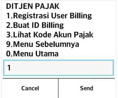 Cara Membuat Kode E-billing via SMS melalui Handphone | KPPN Ruteng