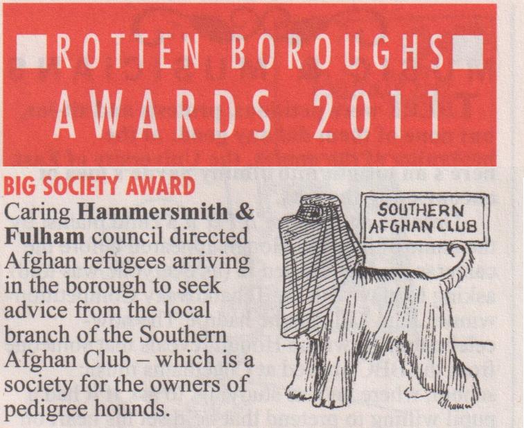 The Cowan Report: H&F Council's Wins Private Eye's Annual Rotten ...